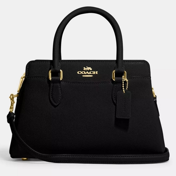 Coach | Bags | Coach Mini Darcie Carryall Black Bag | Poshmark